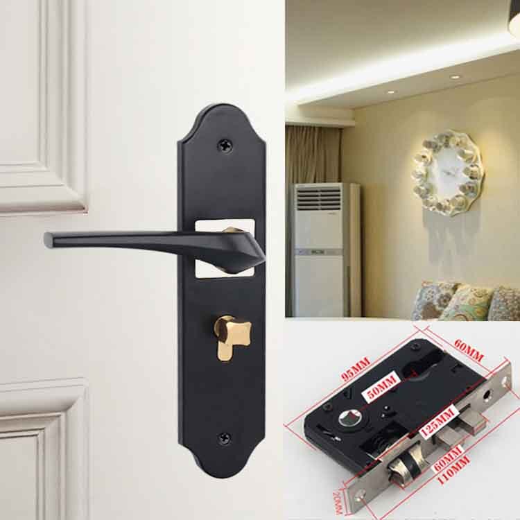 Deurklink Zwarte Ruimte Aluminium Deur Handvat Ind... – Vicedeal