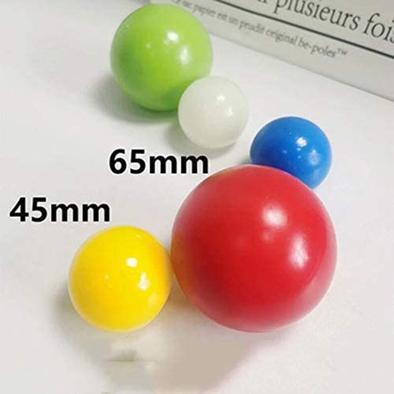 Ceiling Sticky Wall Balls Stress Relief Balls Glow... – Grandado