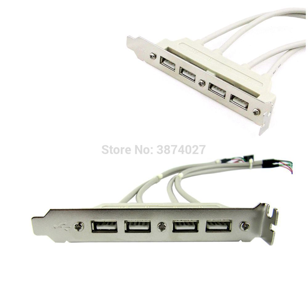 Computer Chassis PCI Bit USB 2.0 Baffle Connector ... – Grandado