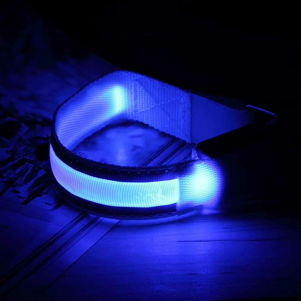 LED Flashing Wrist Band Bracelet Arm Band Belt Saf... – Grandado