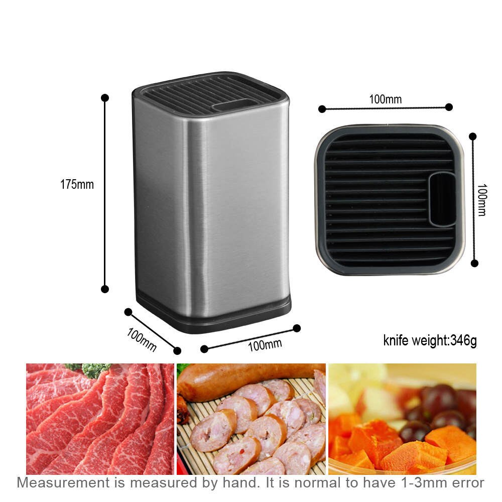 XYj Stainless Steel Knife Stand Block 4.5''... – Grandado