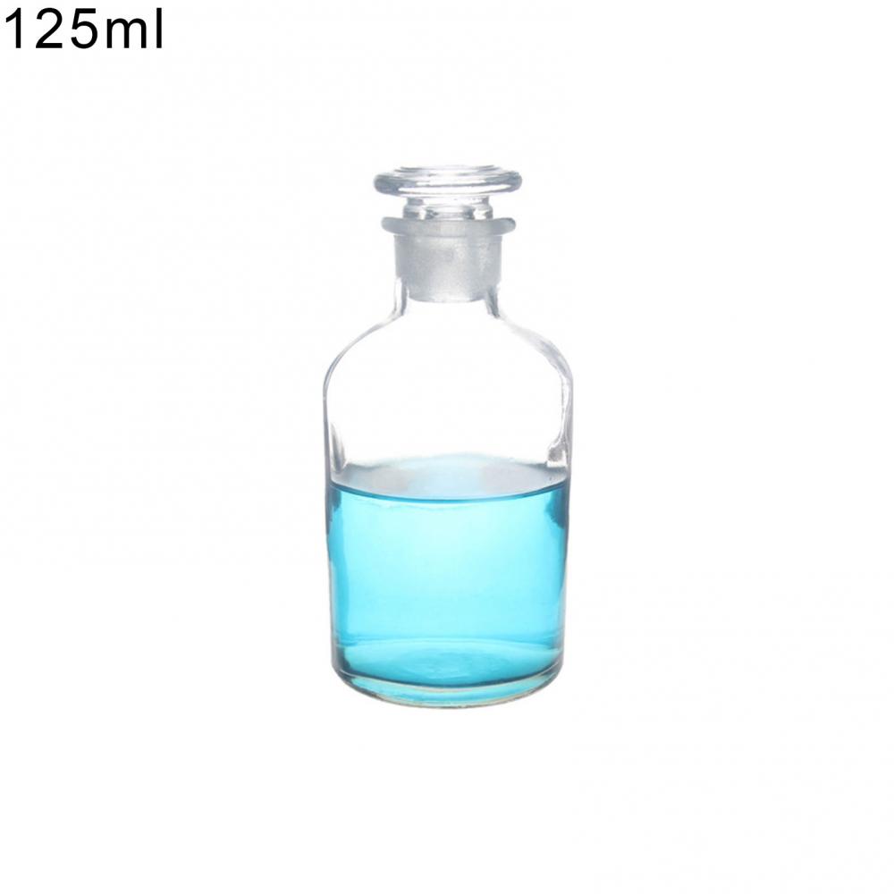 30/60/125/250/500ml Clear Portable Glass Jar Reage... – Grandado