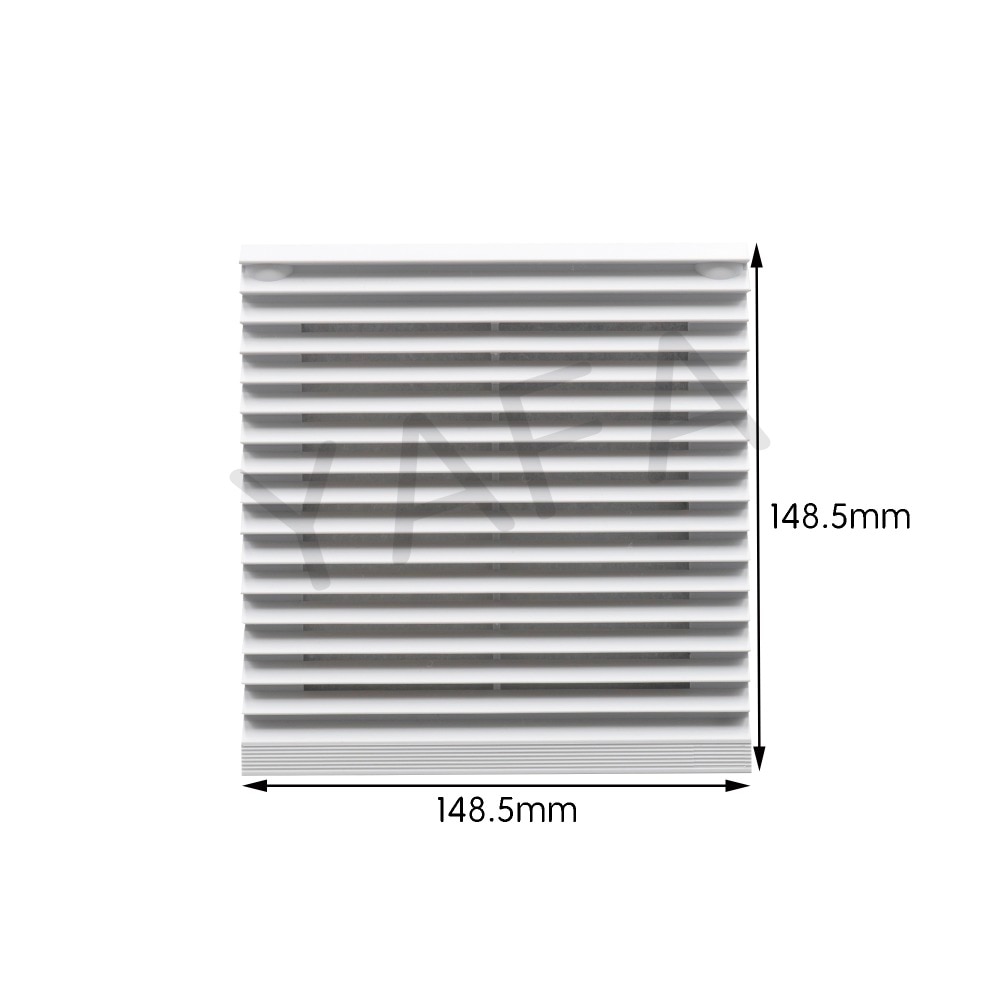 148.5mmx148.5mm plastic dustproof air vent ventila... – Grandado