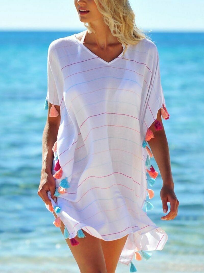 Vrouwen Zomer Chiffon Casual Bikini Cover Up Badmo... – Vicedeal