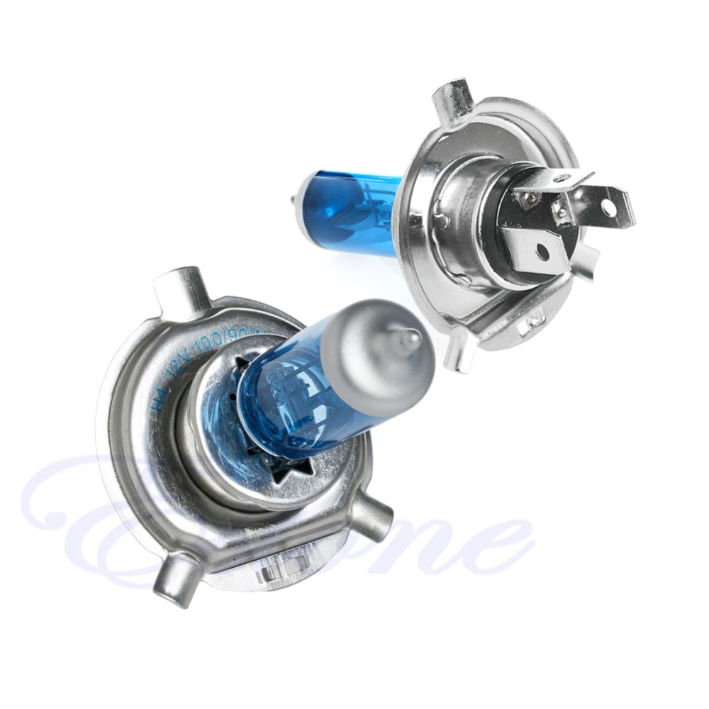 Neue 2 Stck H4 Licht Helle Weiße Auto Auto Scheinw... – Grandado