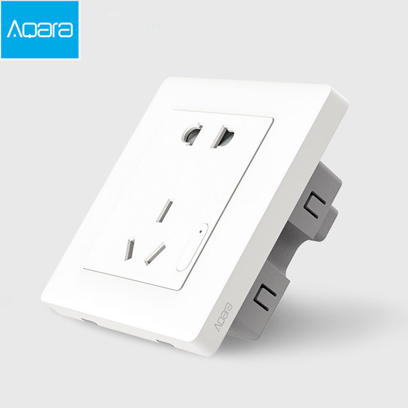 Aqara Smart wall Socket, Zigbee wifi Remotel Contr... – Vicedeal