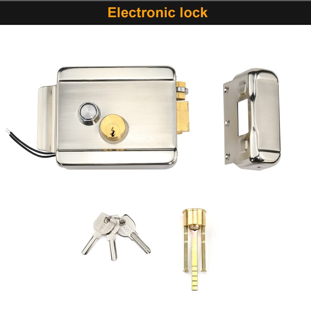 Anchencoky 12V Metal Electric gate Lock with Doubl... – Vicedeal