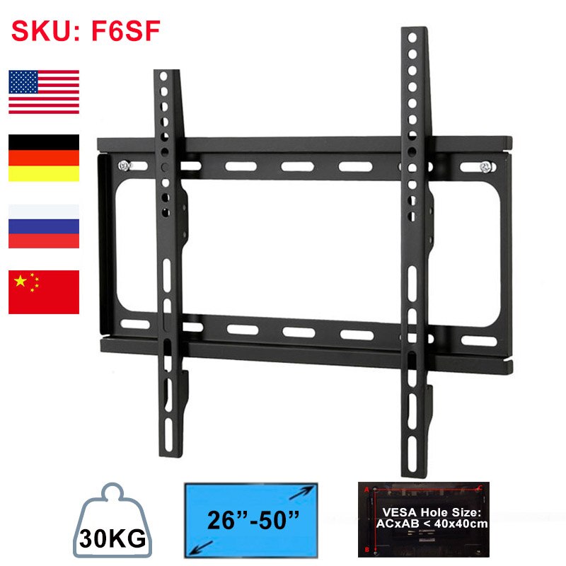 General LCD Bracket TV Stand Wall Stand Adjustable... – Grandado