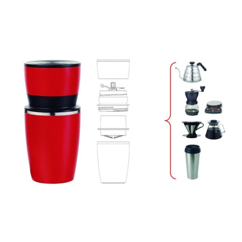 TERMO CAFETERA INOX RO 4 EN 1 SILICONE – Grandado