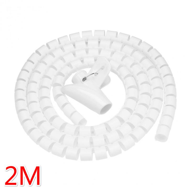 2M Cable Management Sleeve PC TV Organising Wrap C... – Grandado