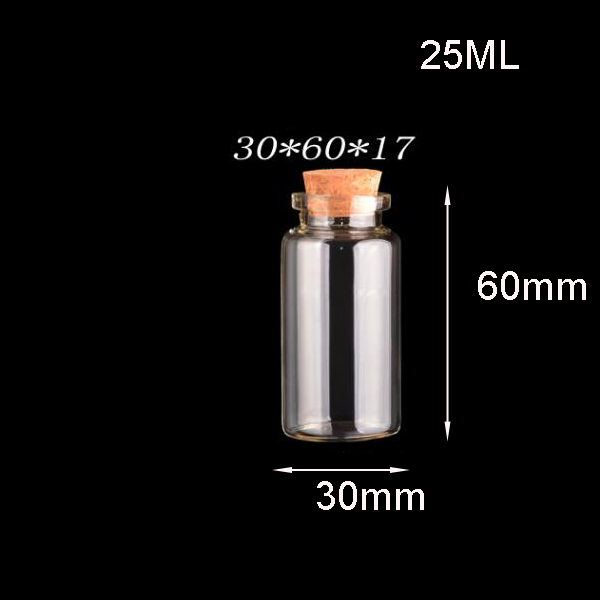 10pcs Clear Cork wishing Bottle Vial For Wedding g... – Vicedeal