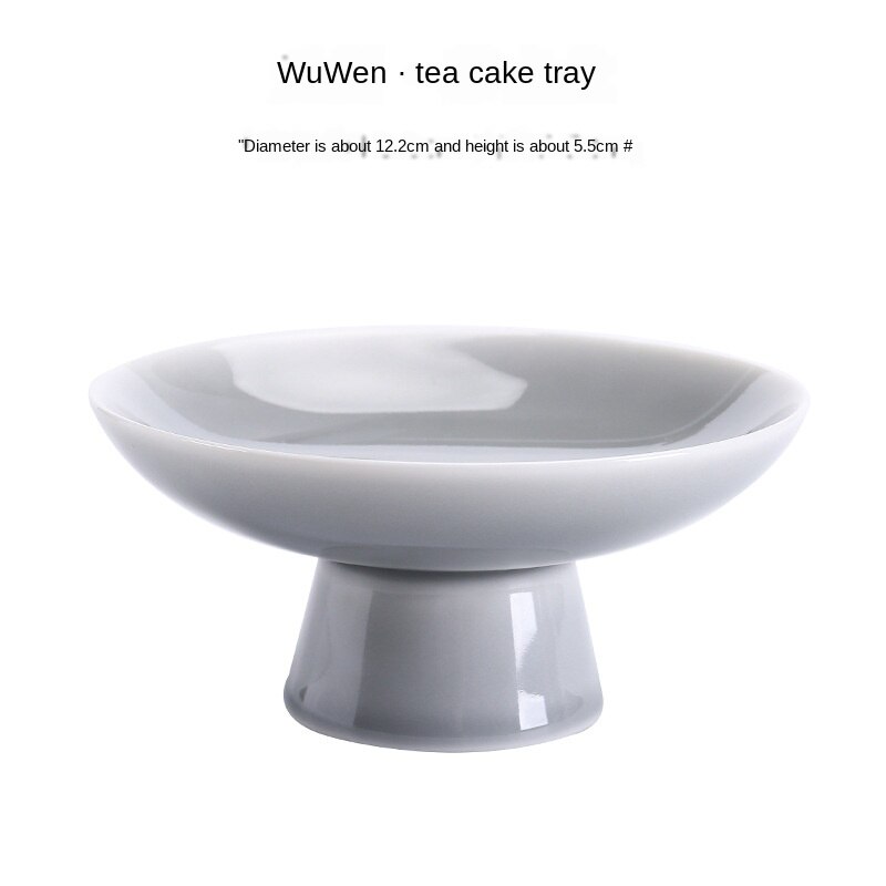 Japanese-Style Tea Cake Tray Small High Foot Dim S... – Vicedeal
