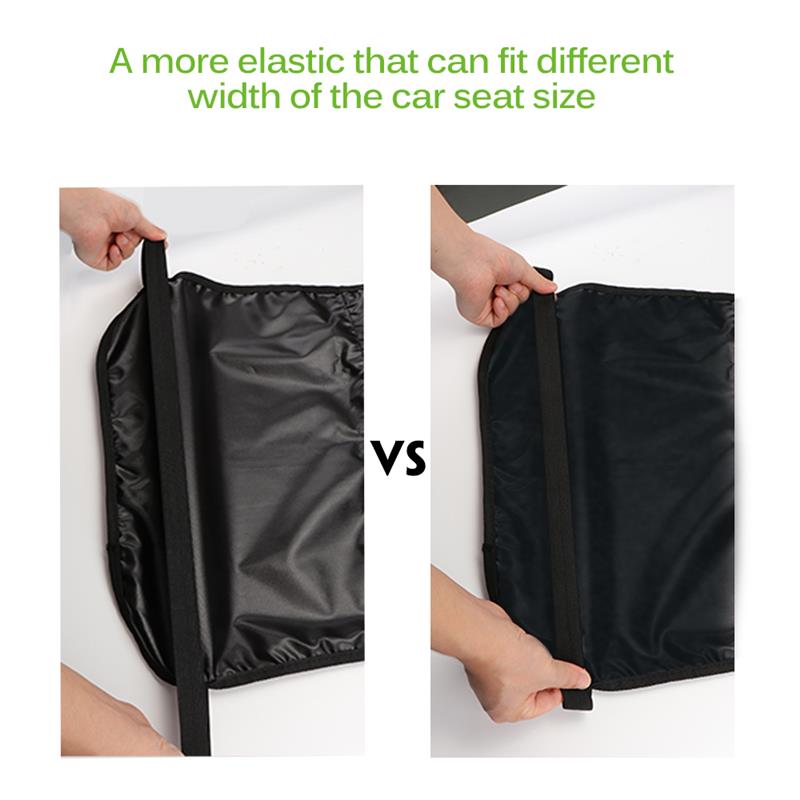 Auto Back Seat Protectors Polyester Fiber Kick Mat... – Grandado