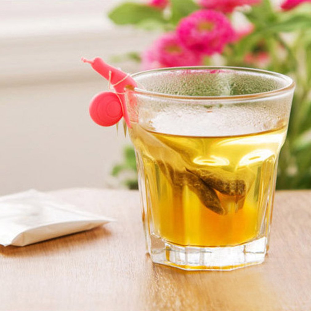 Silicone Cute Snail Shape Tea Coffee Recognizer Mu... – Grandado