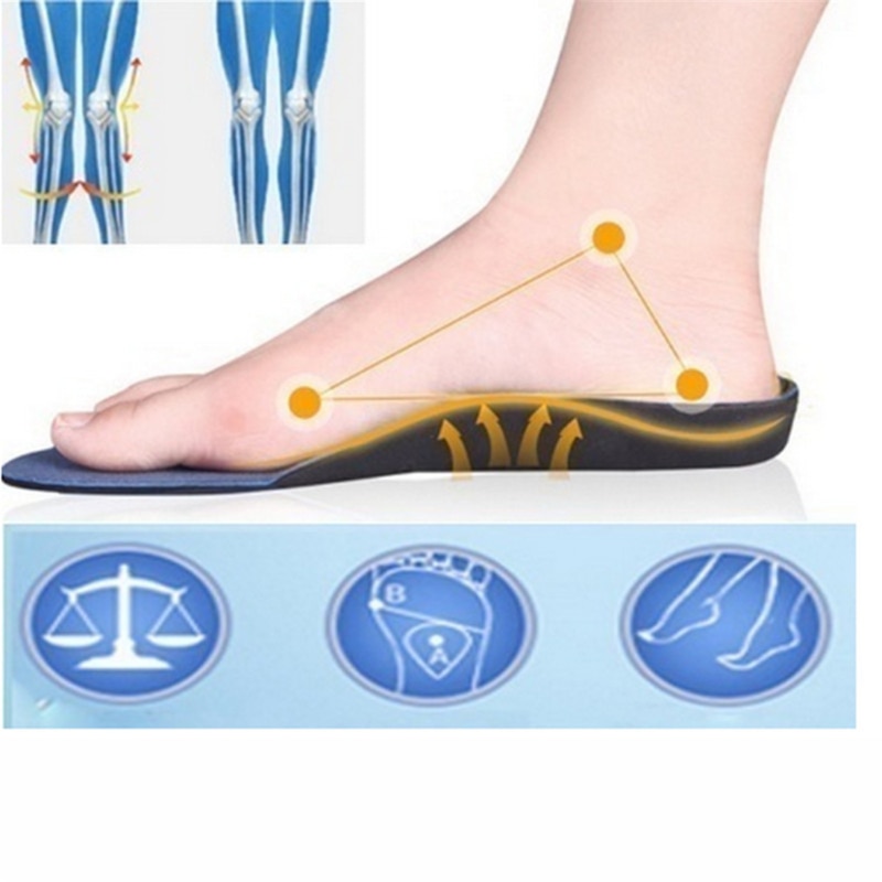 Flat Foot Orthopedic Insoles For Shoes Soles Inser... – Vicedeal