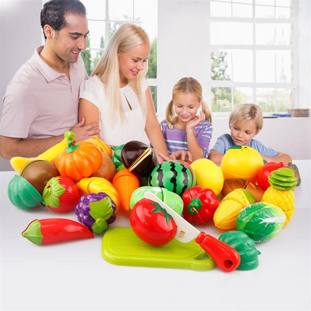 29PCS/SET Unique Children Kids Cutting Fruit Veget – Grandado