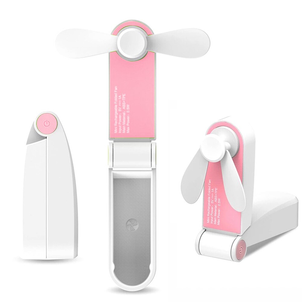 Foldable USB Charging Mini Electric Fans Handheld ... – Grandado