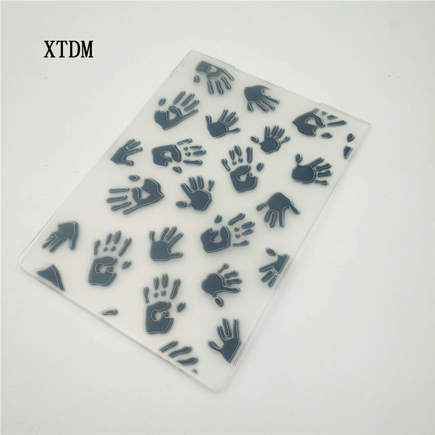 plastic palm template craft card making paper card... – Grandado