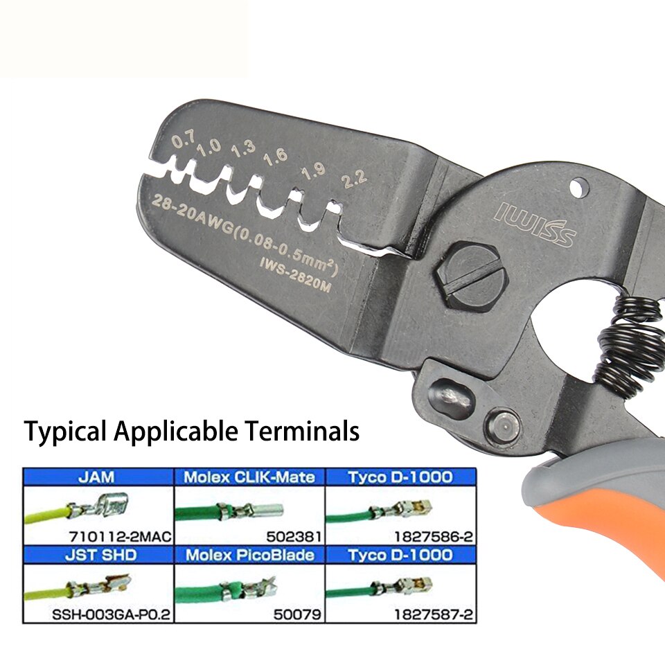 IWS-2412M/IWS-2820M Crimping Tools for JAM Molex T... – Grandado