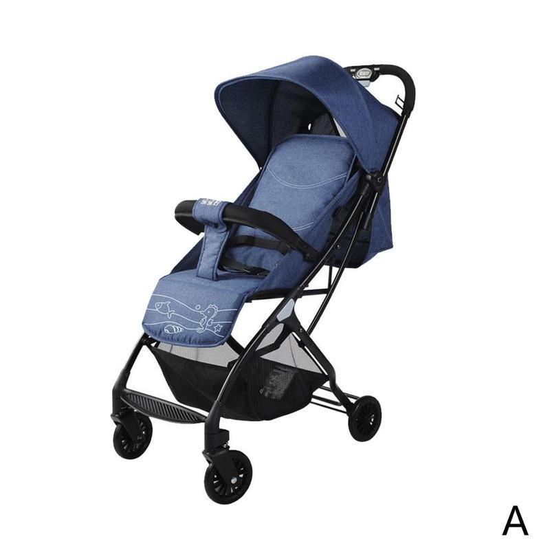 Baby stroller high landscape light two-way trolley... – Grandado