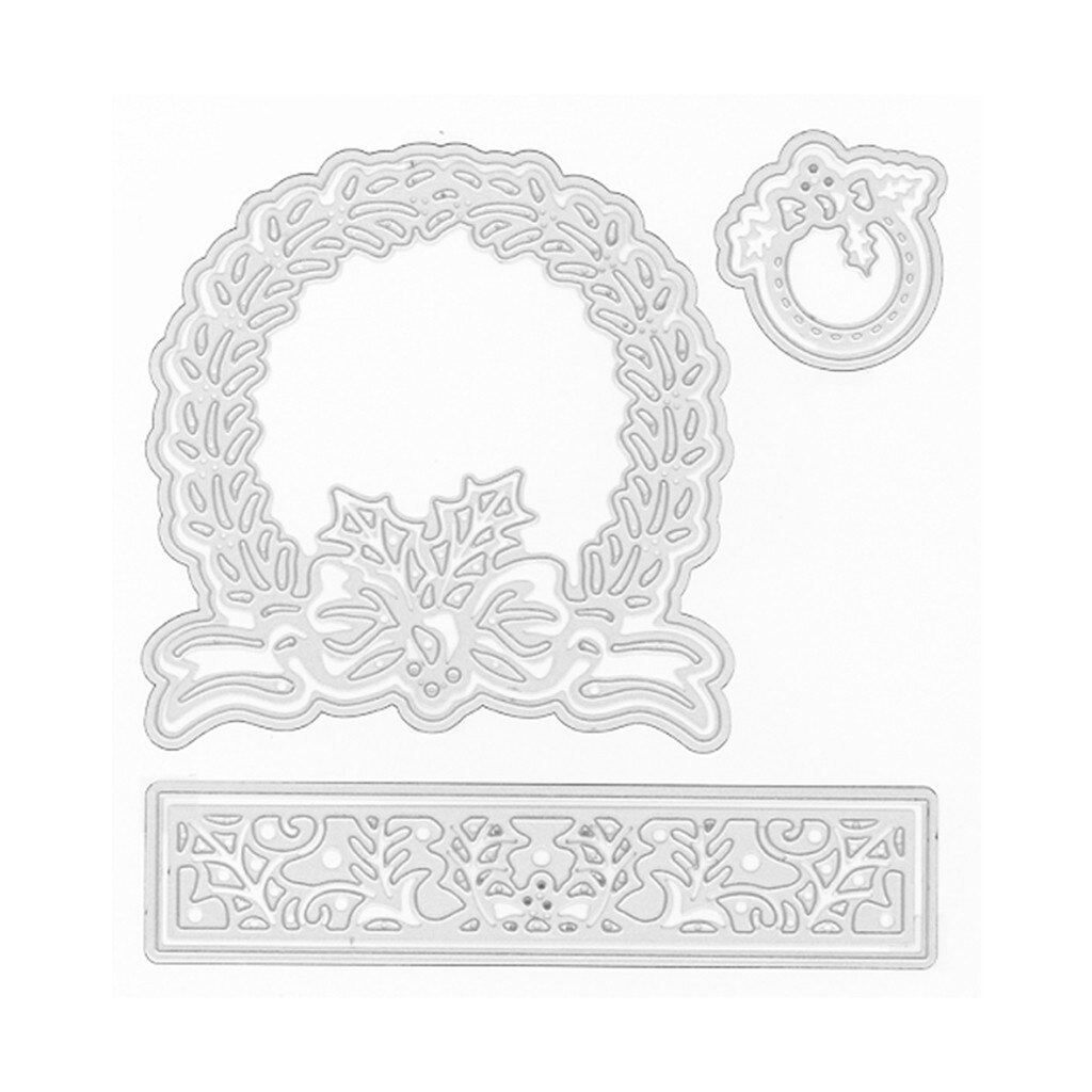 Cutting Dies Noble Lace Flower Frame Border Stenci... – Grandado