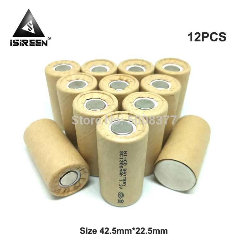 1.3Ah SC Power Tool Battery Cell Ni-CD Batteries 1... – Grandado