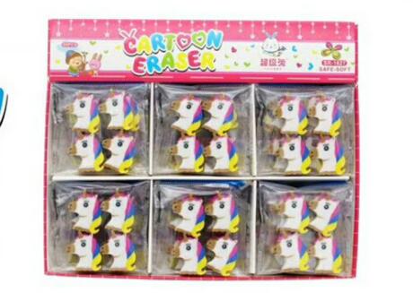 Mini Unicorn Eraser Kids Prize Pencil Eraser 120pc... – Grandado