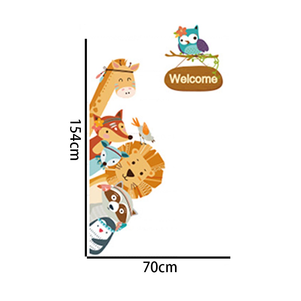 Cute Baby Bedroom Cartoon Animals Door Decoration ... – Grandado