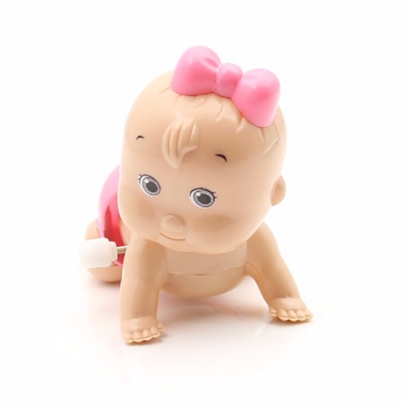 1Pc Cute Baby Kids Wind Up Toys Crawling Crawl Clo... – Vicedeal