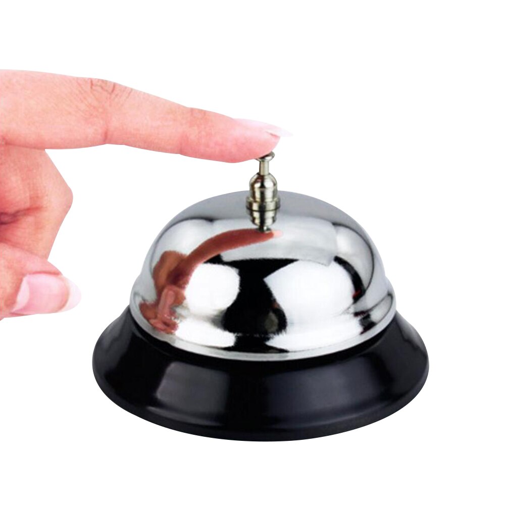 10x6cm Silver Hotel Service Bell Reception Desk Co... – Vicedeal