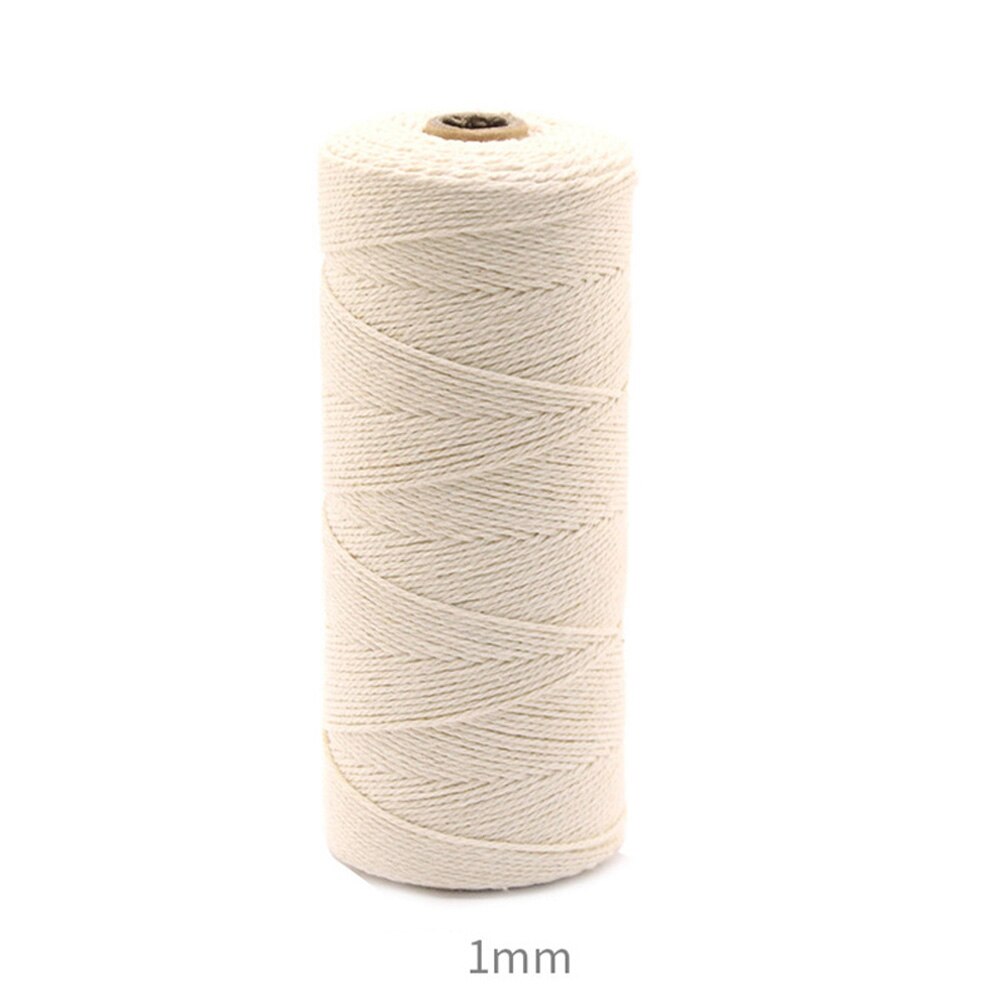 Macrame Cord, 1/2/3/4/5/6/8/10mm Natual Cotton Mac... – Vicedeal