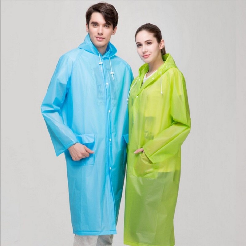 Mulheres Homens Capa De Chuva Capa De Chuva EVA Pu... – Vicedeal