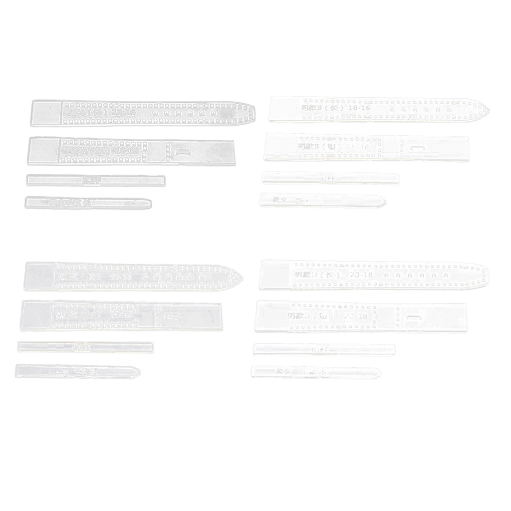 4 Sets Handmade Watch Strap Band Pattern Leathercr... – Grandado