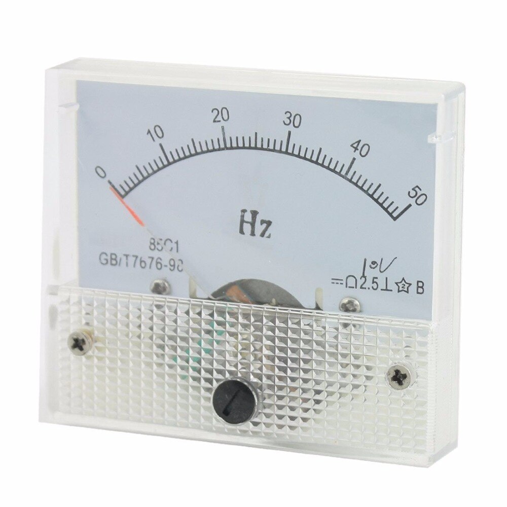 85C1 0-50Hz DC 10V Panel Analog Frequency Meter Me... – Vicedeal