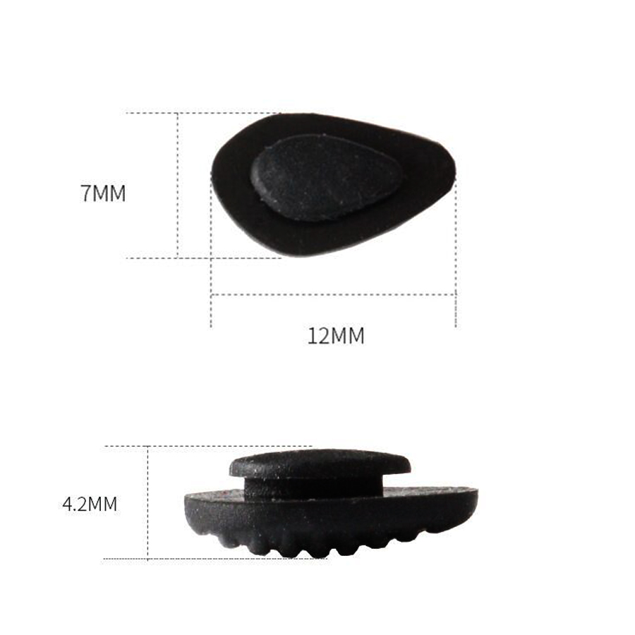 10pairs Eyewear Silicone Nose pad soft Push in nos... – Grandado