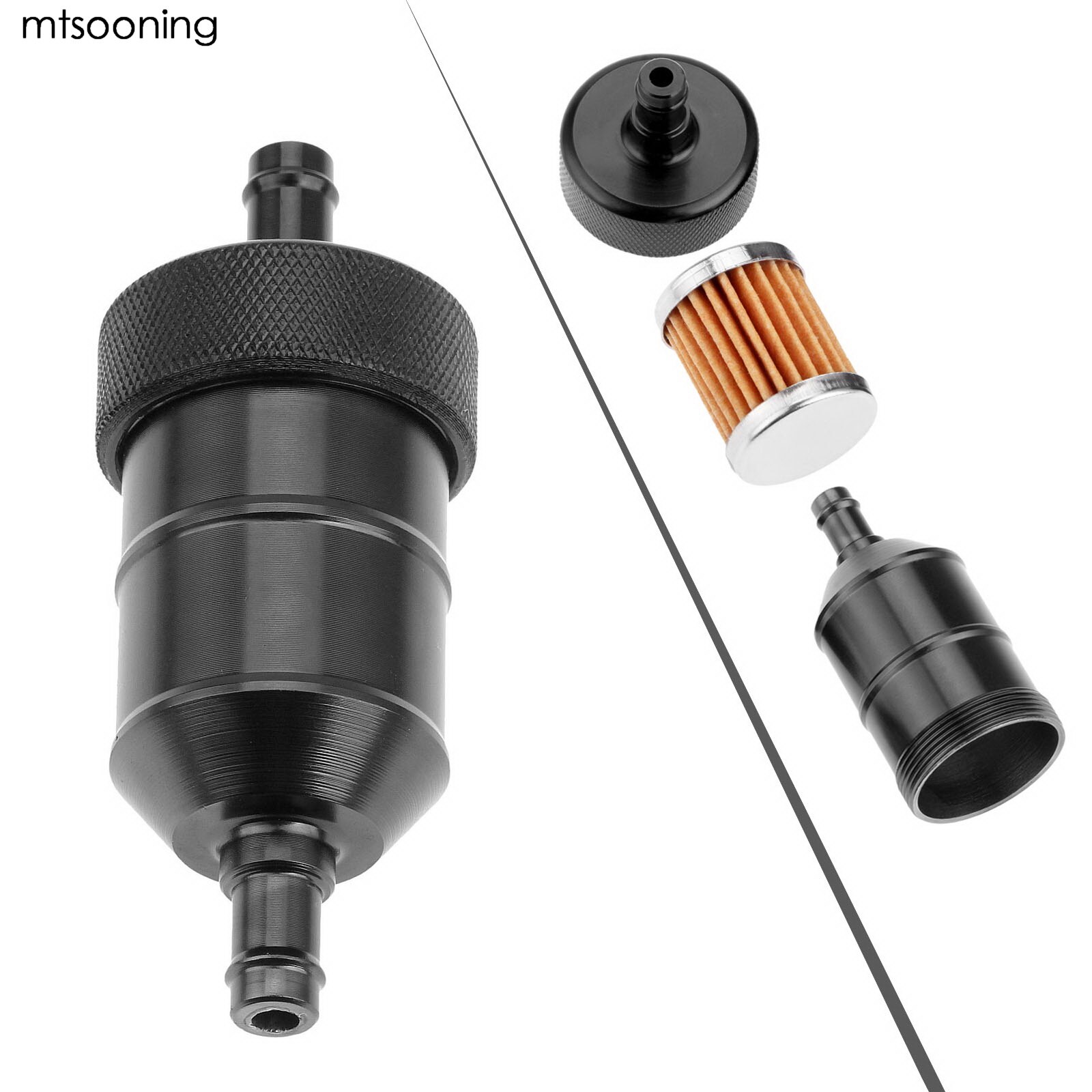 mtsooning Black 8mm 5/16" Motorcycle Inner Fu... – Grandado