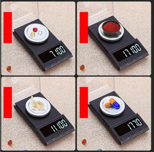 UK 100g/0.001g Digital Milligram Scale High Precis... – Grandado