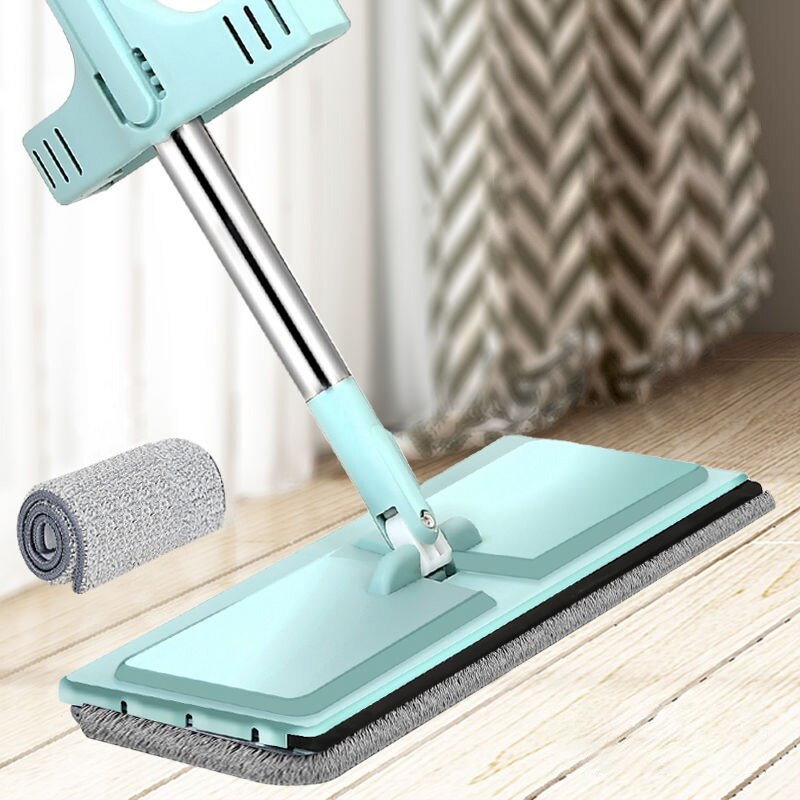 Magic Zelfreinigende Squeeze Mop Microfiber Spin E... – Grandado