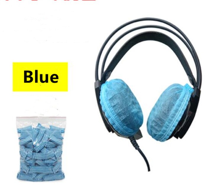 100Pcs Disposable Headphone Cover,Nonwoven Headset... – Vicedeal