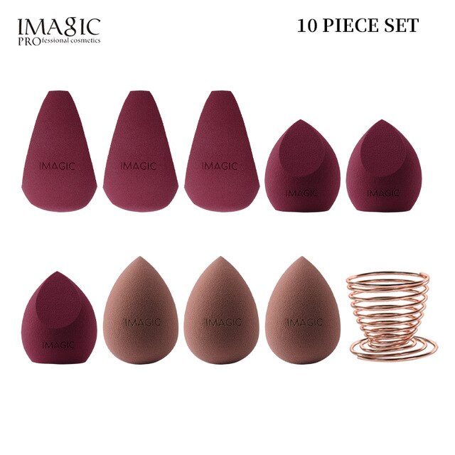 Imagic 10- pack make-up mixer zachte waterspons pu... – Grandado
