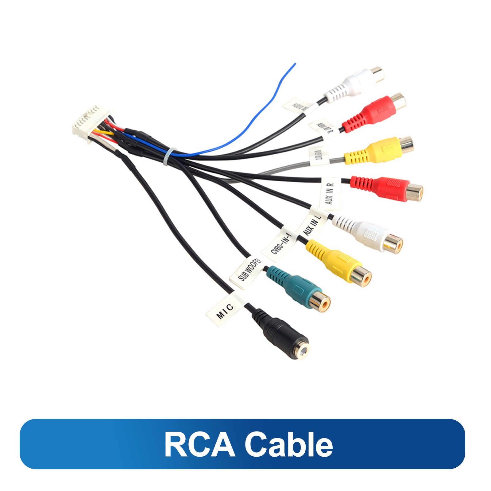 Mopect Autoradio Rca Kabel Extra Microfoon Kabel A... – Vicedeal