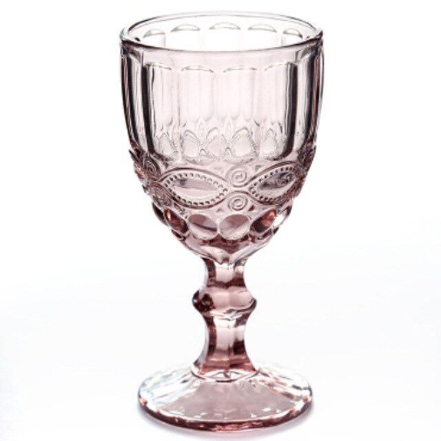 NEWYEARNEW Wine Glass Cup Vintage Relief Red Wine ... – Grandado