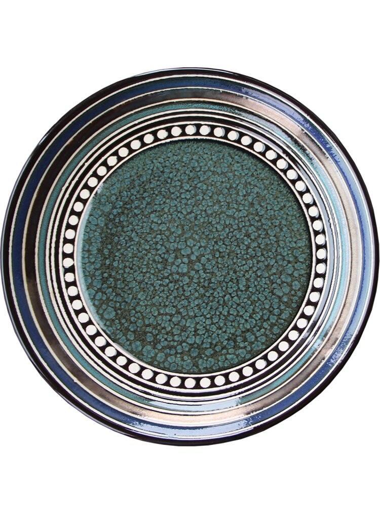 Round Nordic Style Ceramics Western Plates Creativ... – Vicedeal