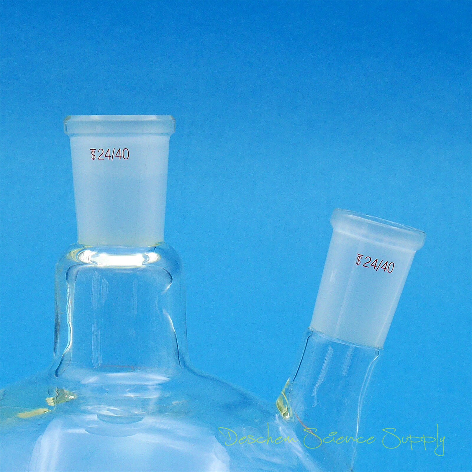 2000ml,24/40,2-Neck,Round Bottom Glass Flask,2L Re... – Vicedeal