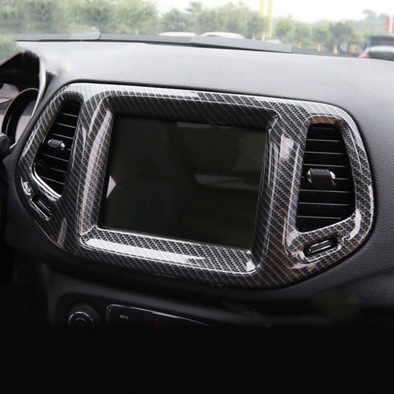 for Jeep Compass Front Navigation Box Frame Cover ... – Grandado