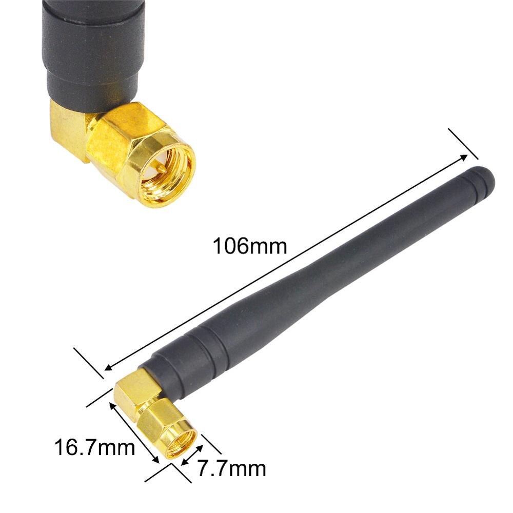 2 stk/parti 2-3 dbi 2.4 ghz wifi antenne sma han u... – Vicedeal