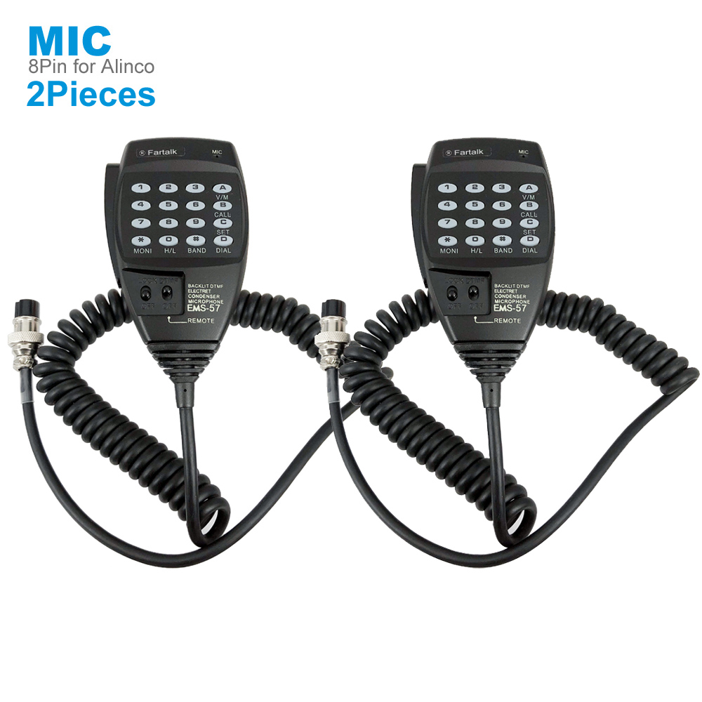 EMS-57 8pin Dtmf Hand Microfoon Mic Voor Alinco Dr... – Grandado