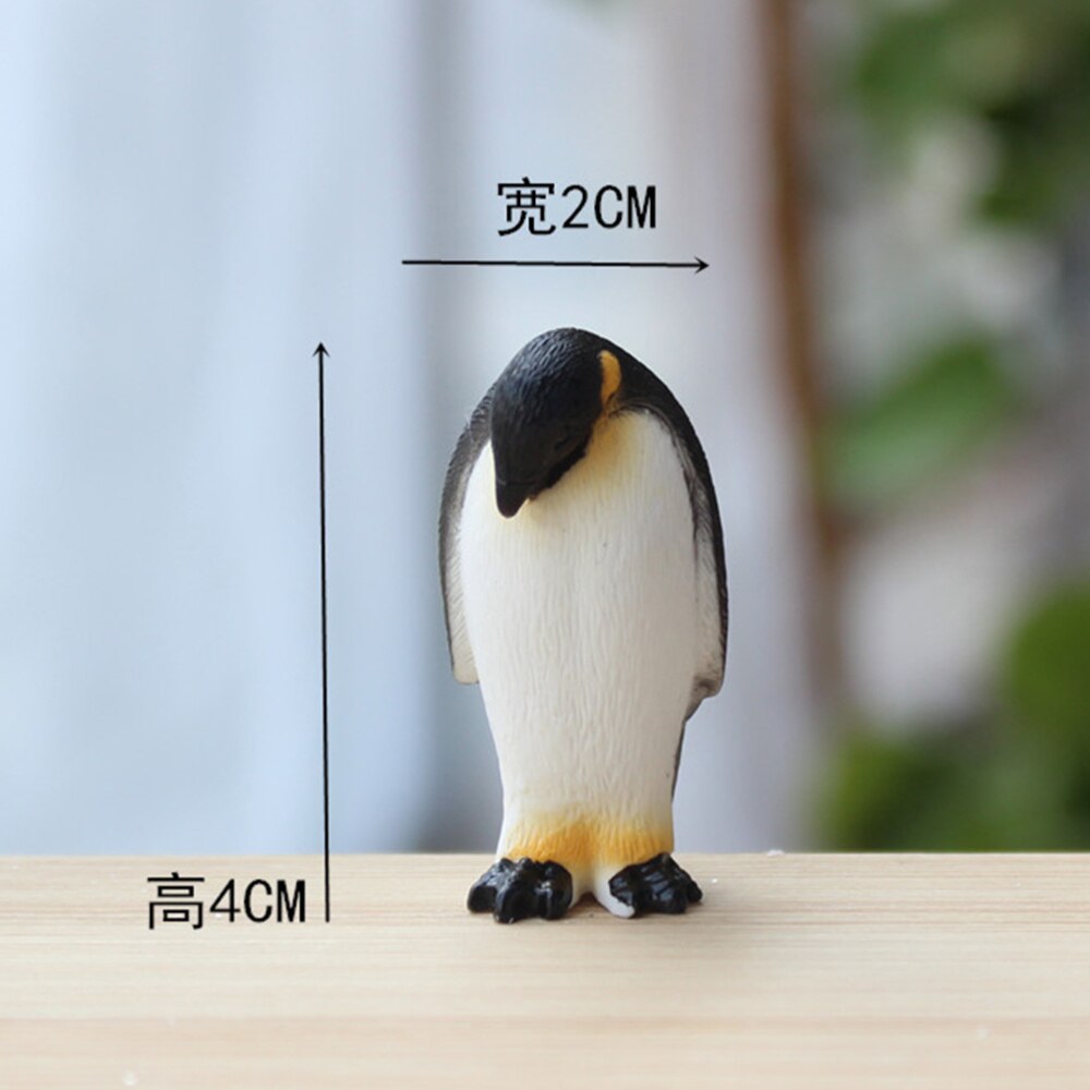 4pcs of One Set Figure Decor Penguin Model Durable... – Grandado