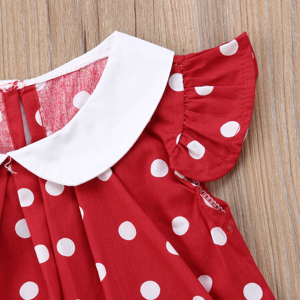 Pudcoco Cute Kids Baby Girls Polka Dot Summer Red ... – Grandado