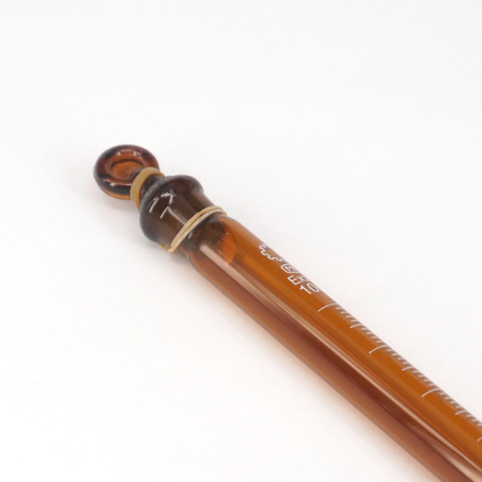 10ml Graduated Line Lab Brown Glass Test Tube Roun... – Vicedeal